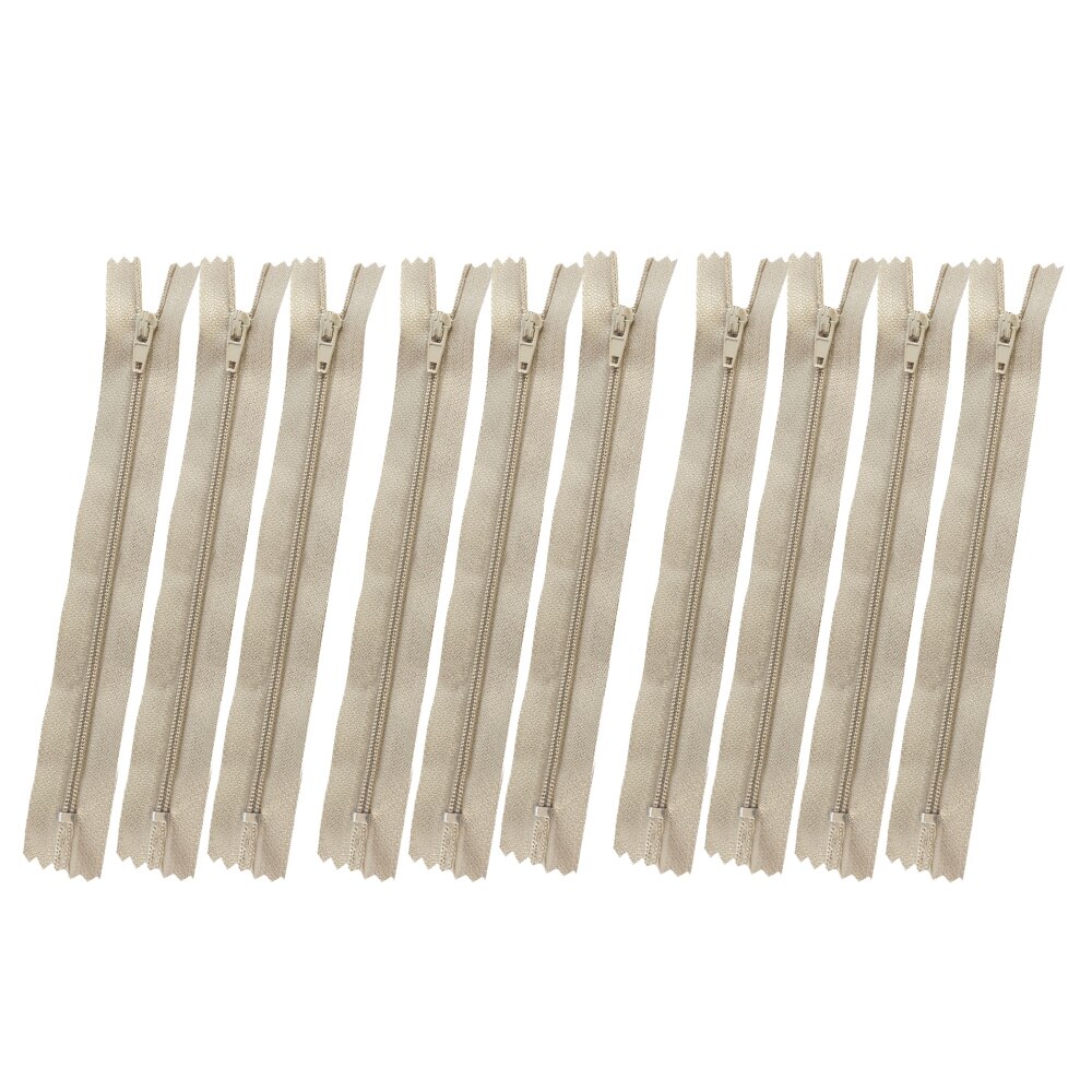 10pcs Nylon Coil Zip Concealed Invisible Nylon Zip... – Grandado