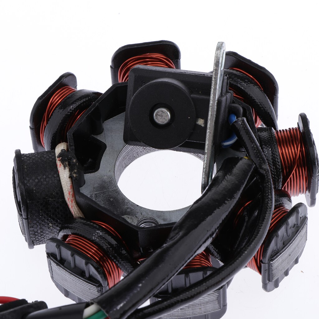 8 Coil Pole Magneto Vliegwiel Stator voor GY6 125-... – Grandado
