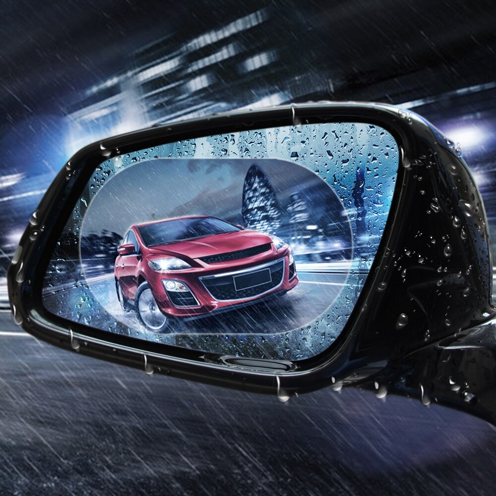 Auto Hinten Spiegel Schutz Film Anti Nebel Klar Re... – Grandado