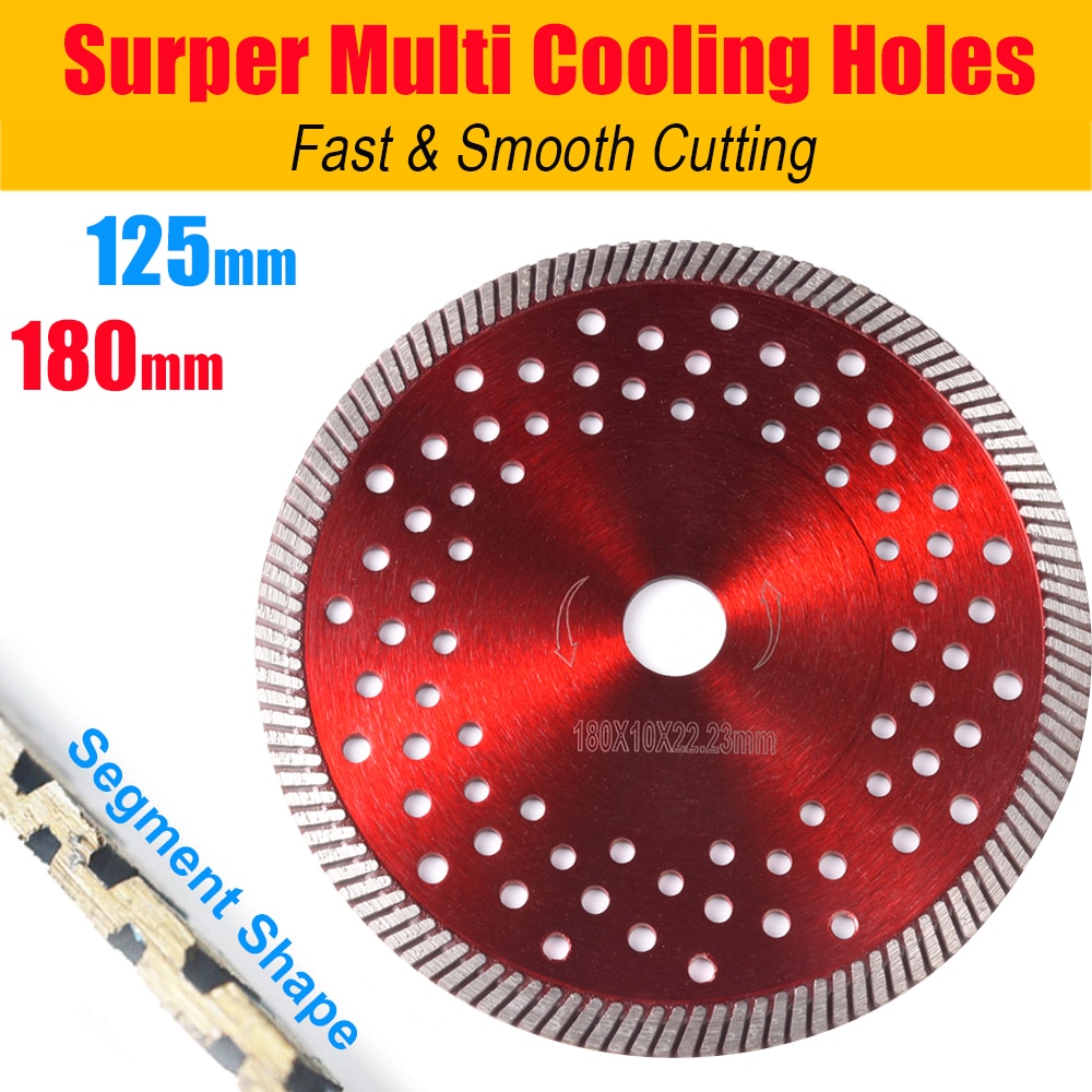 125/180mm Diamond Porcelain Tile Segment Wheel Mar... – Grandado