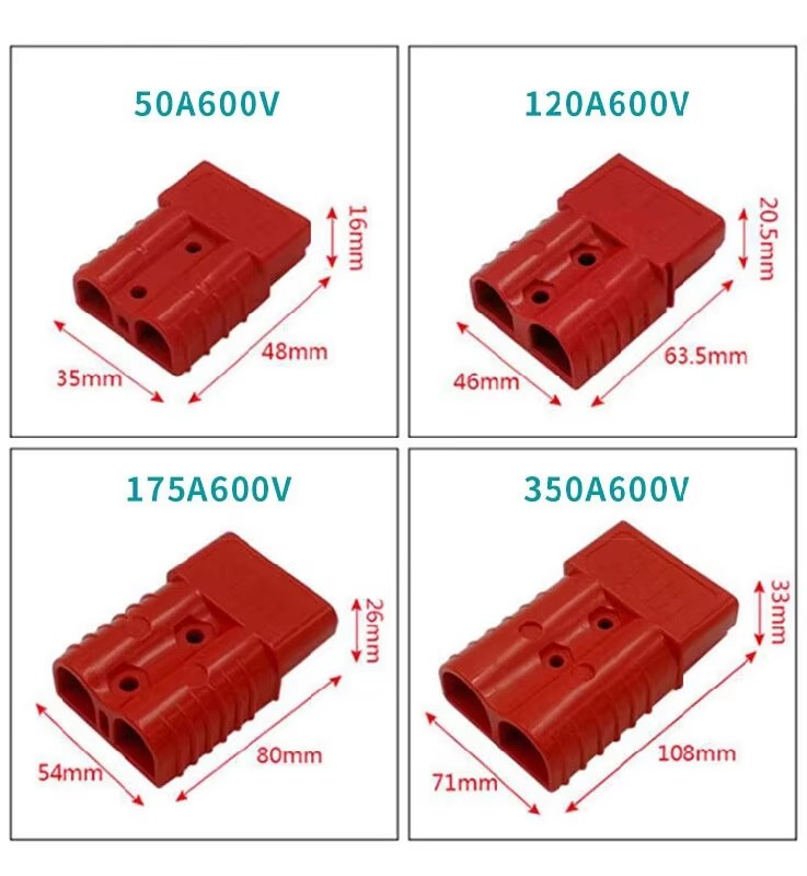 2 Stuks Voor Anderson 50A 120A 175A 350A 600V Plug... – Vicedeal