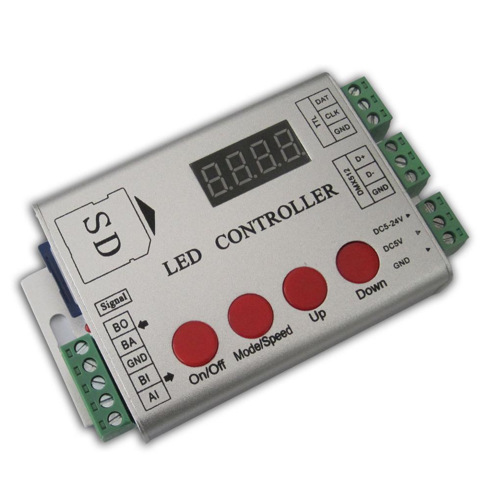 Dmx 512 led strip met sd kaart met rgb dmx control... – Vicedeal