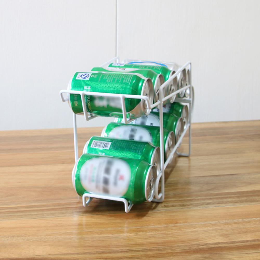 White Cans Storage Holders Racks Beverage Soda Cok... – Vicedeal