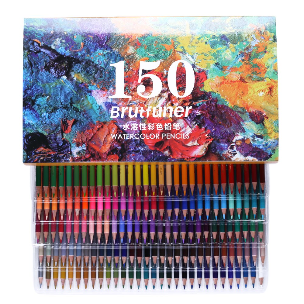 Oil Color Pencils Set lapis de cor Artist Painting... – Grandado