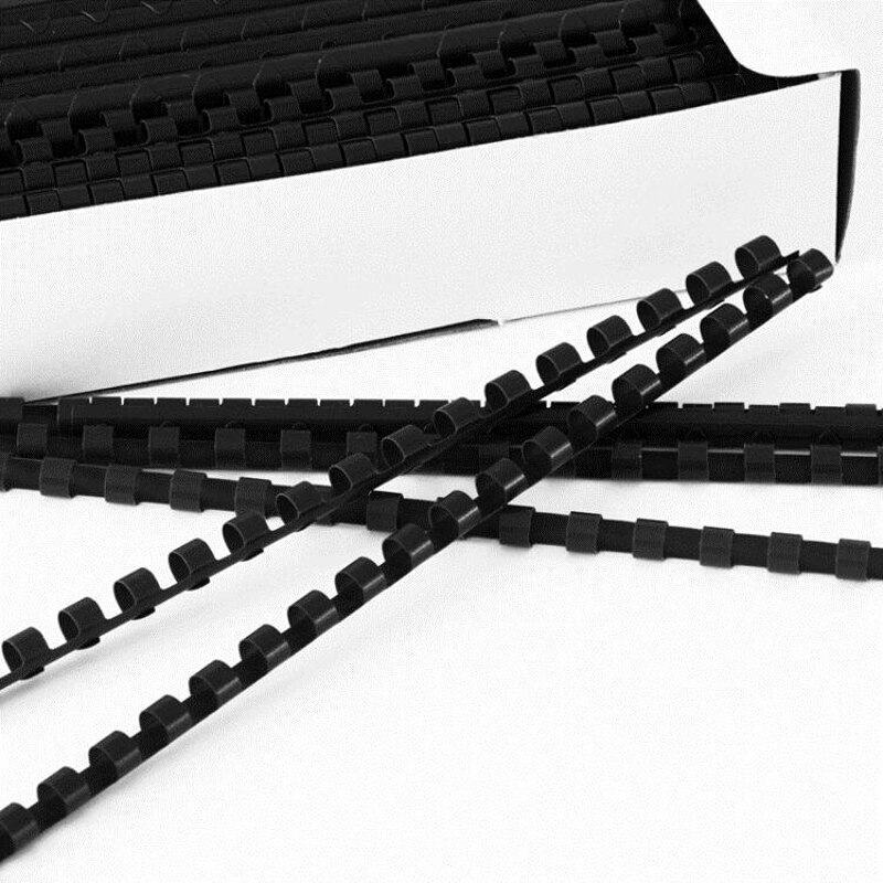 Black Plastic Comb Binding Spines ,21-ring Comb-bi... – Grandado
