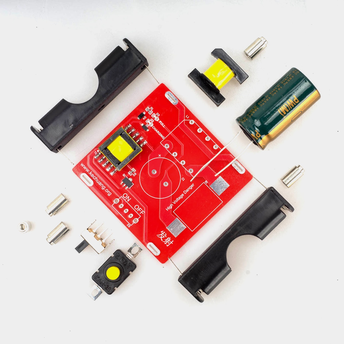 Electromagnetic Gun Kit Mini Coil Gun Kit Single S... – Grandado