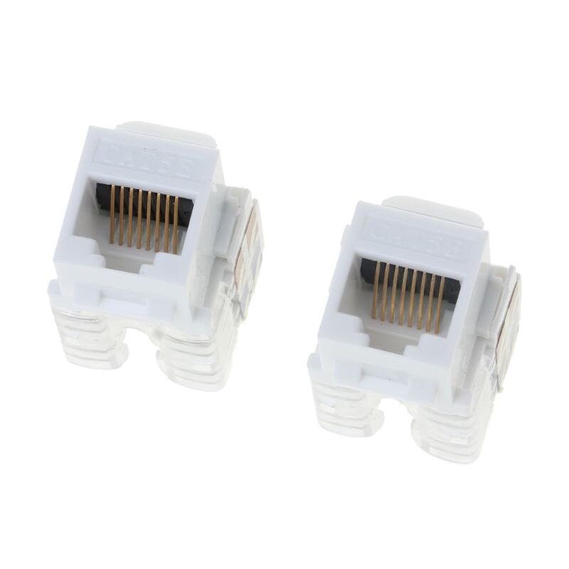 2Pcs CAT5e Network Module Information Socket RJ45 ... – Grandado