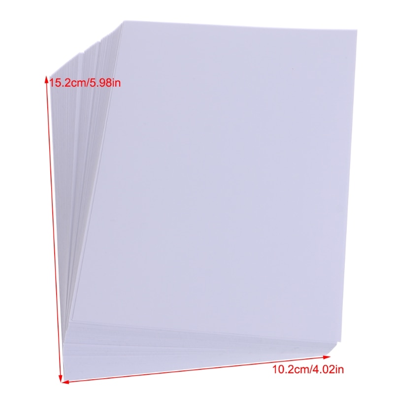 100 Sheets Glossy 4R 4x6 Photo Paper For Inkjet Pr... – Grandado