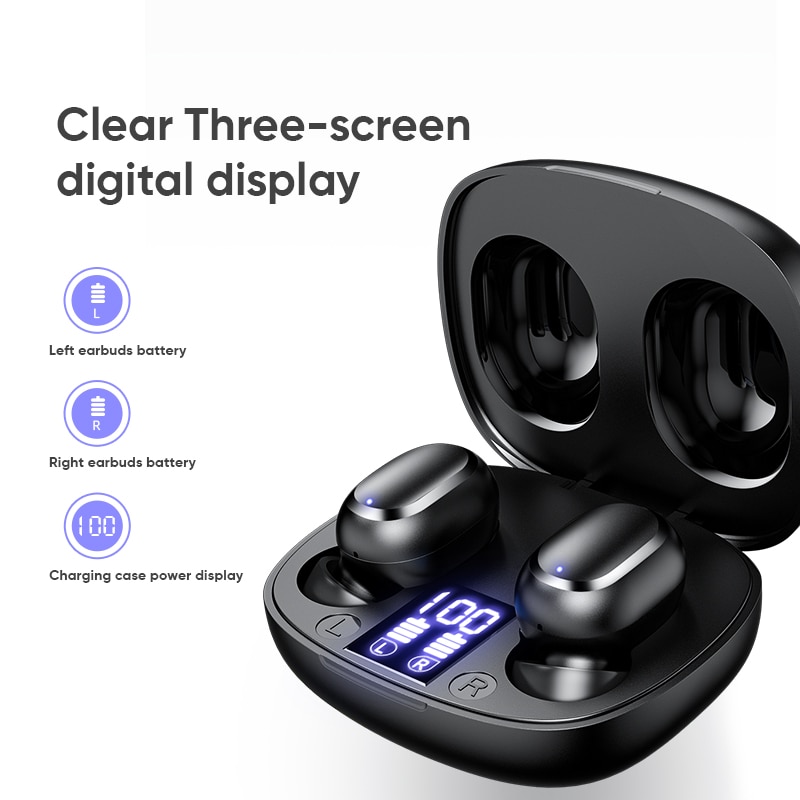 TWS Drahtlose Kopfhörer TL5 HD Stereo Fingerabdruc... – Grandado