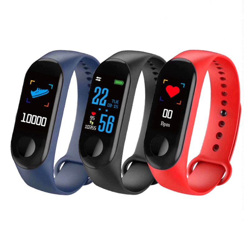 Fitness Tracker, m3 Smart Armband Kleur Touch Scre... – Vicedeal
