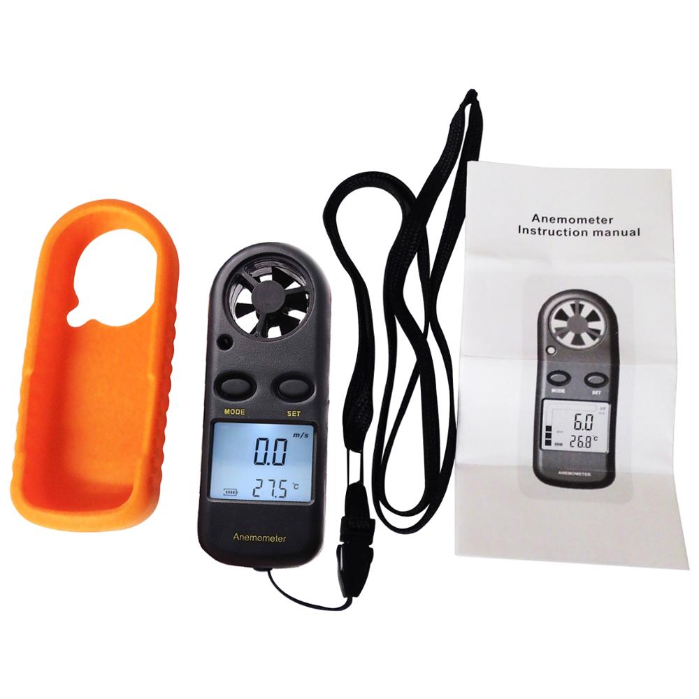 Digital 2-in-1 Mini Anemometer Thermometer Air Win... – Grandado