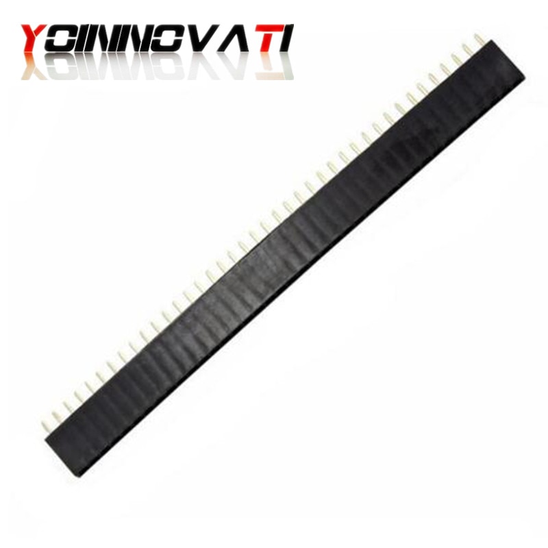 10pcs 2.54 1X40 pin Breakaway Straight Female Head... – Grandado