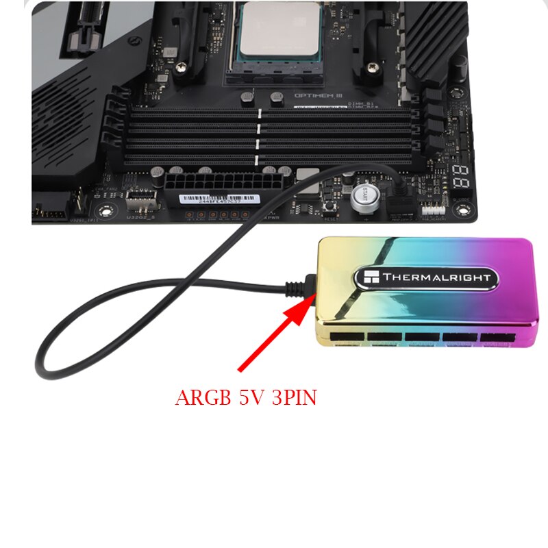 Thermalright ARGB HUB Controller REV.A Spliter,5V ... – Grandado