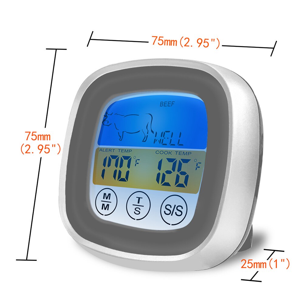 Digital Kitchen Thermometer Meat Barbecue Food Tem... – Vicedeal