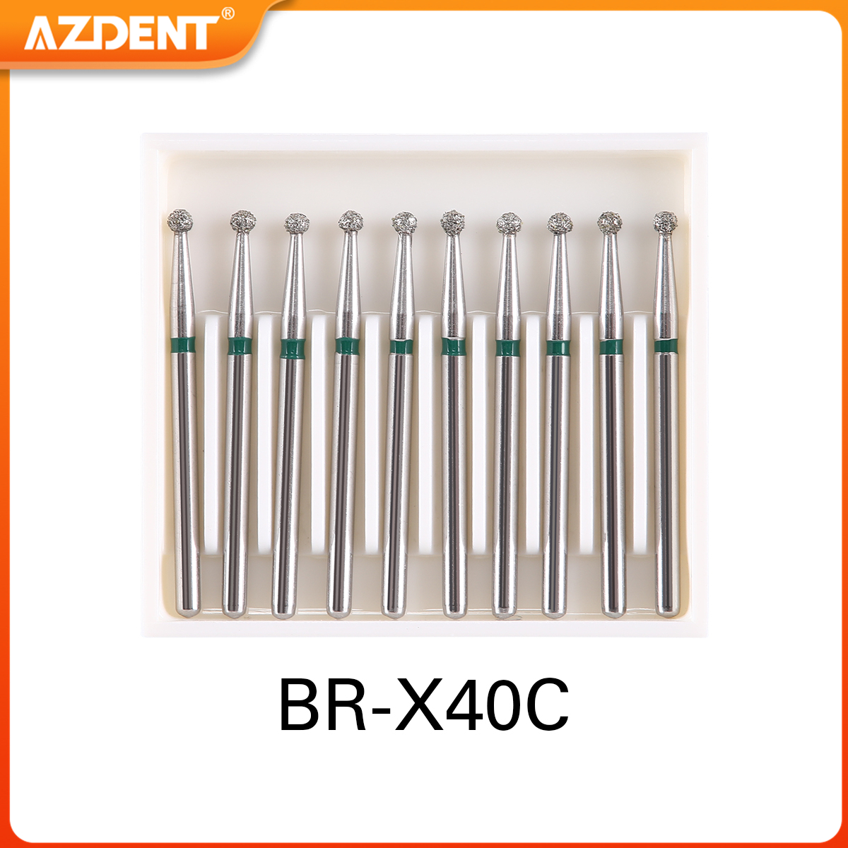 AZDENT Dental Diamond Bur 1.6mm FG Burs for High S... – Grandado