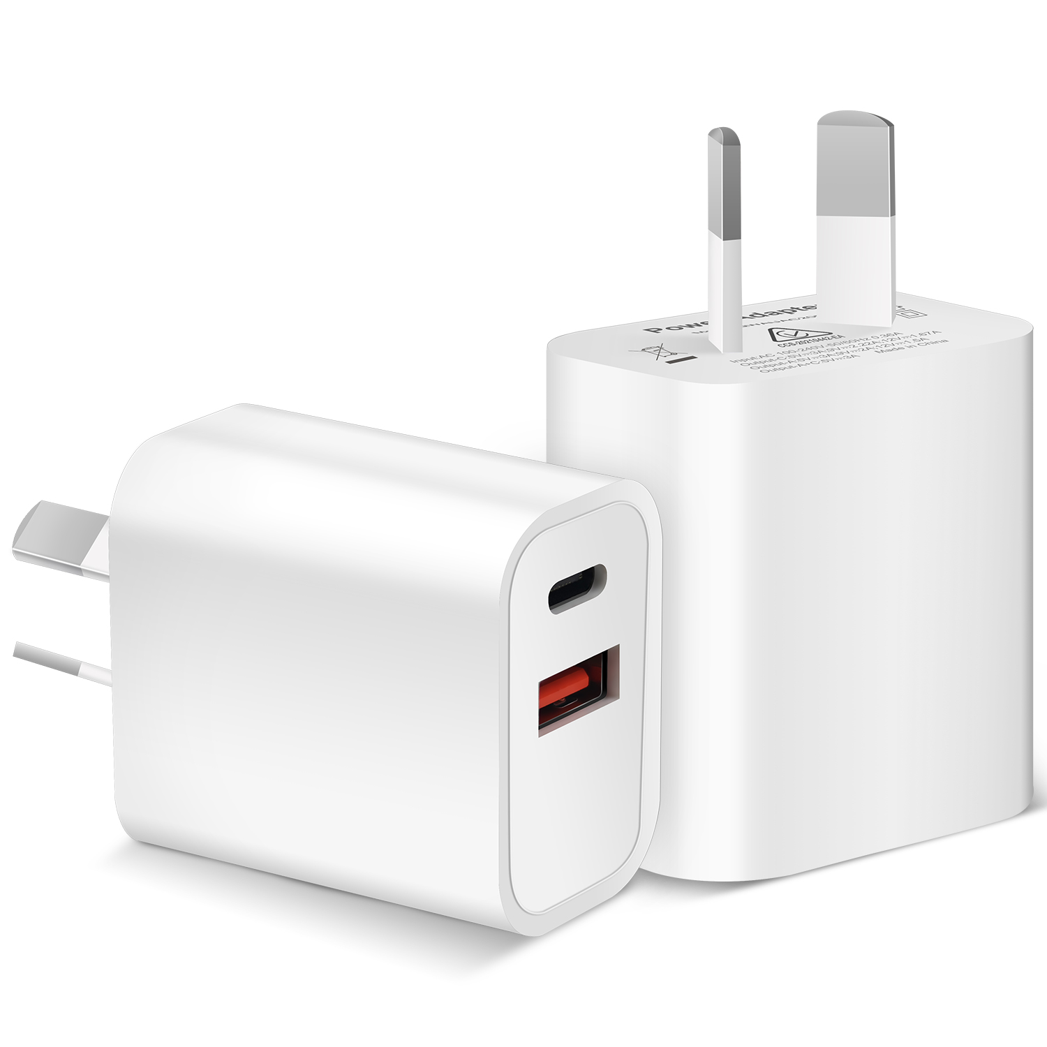 1Pc Australian Standard Dual Charging Port AU Plug... – Grandado