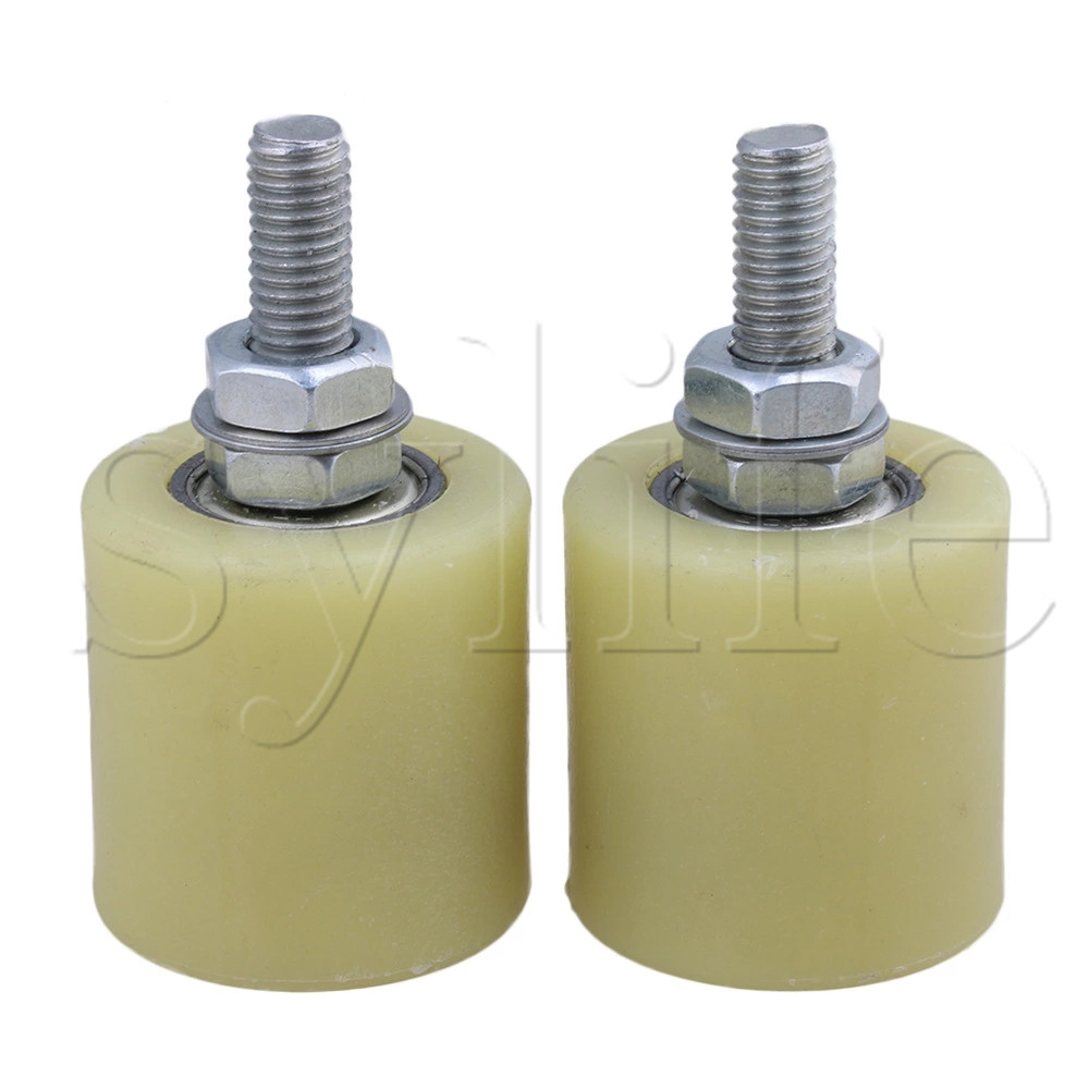 2 stuks 4x4.4 cm PP Staal Rollager Begeleiden Wiel... – Grandado