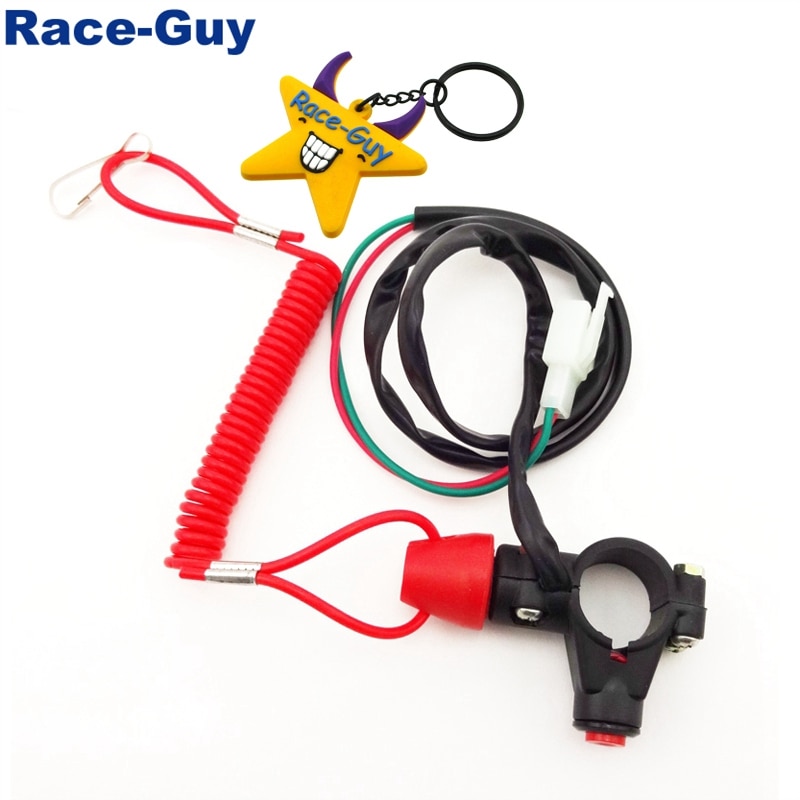 Off Tether Safety Stop Kill Switch Push Button For... – Grandado