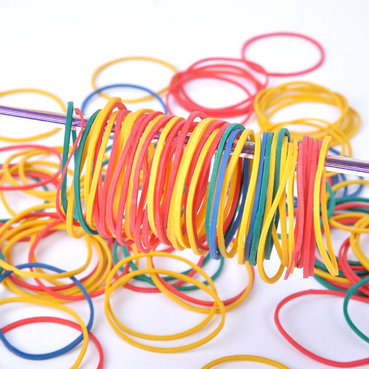 100 Pcs/Pack Colorful Strong Elastic D38mm Rubber ... – Vicedeal