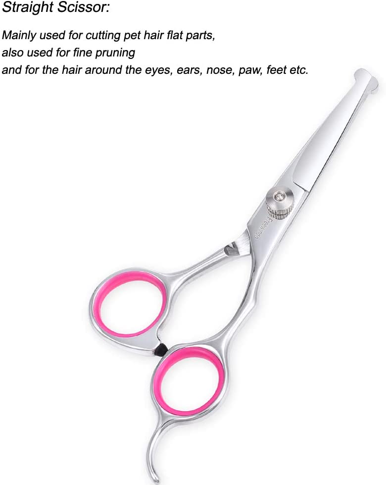 Pet Grooming Scissors Set, Dog Grooming Scissors K... – Grandado