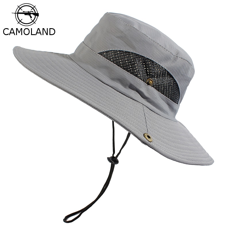 CAMOLAND Summer UV Protection Sun Hat Women Man An... – Vicedeal