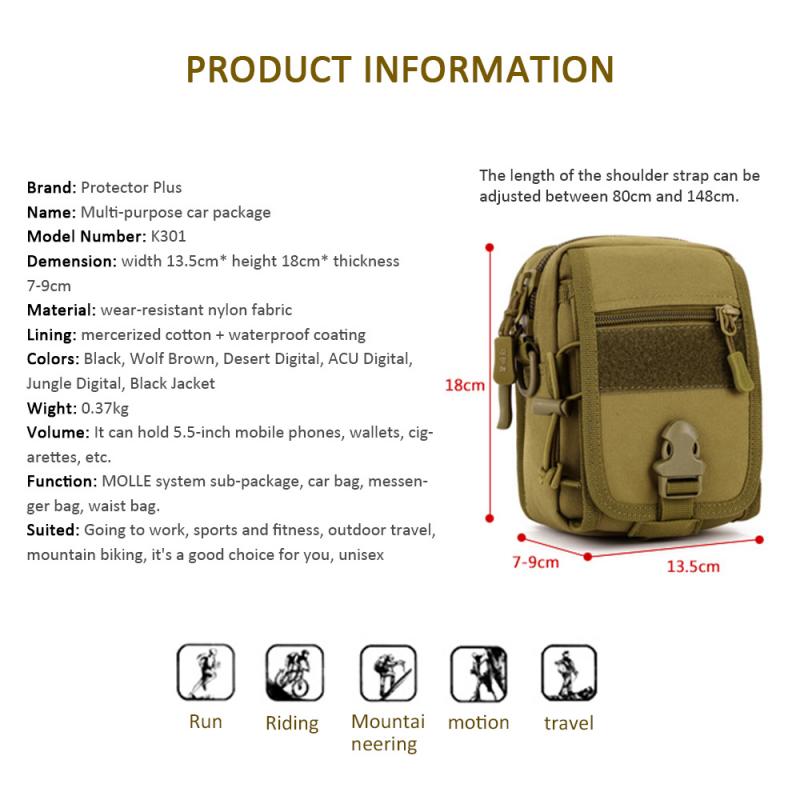 Nylon Waterproof Summer Outdoor Bag Portable Multi... – Grandado
