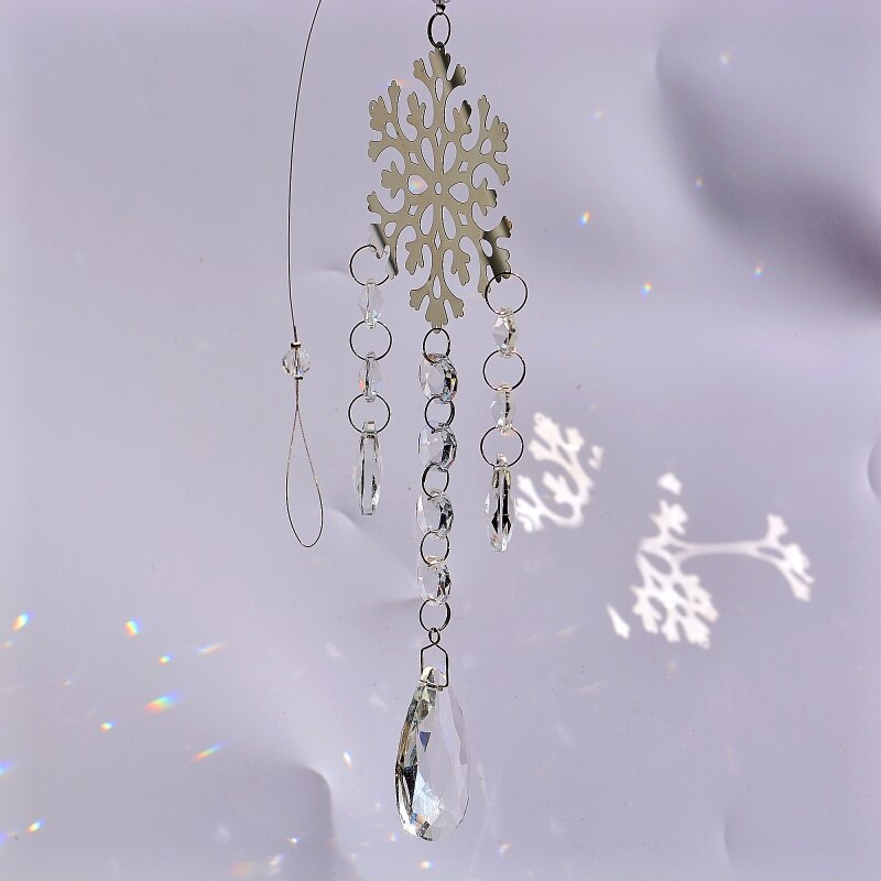 Suncatcher Elegante Crystal Snowflake Zon Catcher ... – Grandado