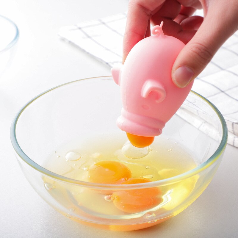 Silicone egg white separator Egg separator Egg yol... – Grandado