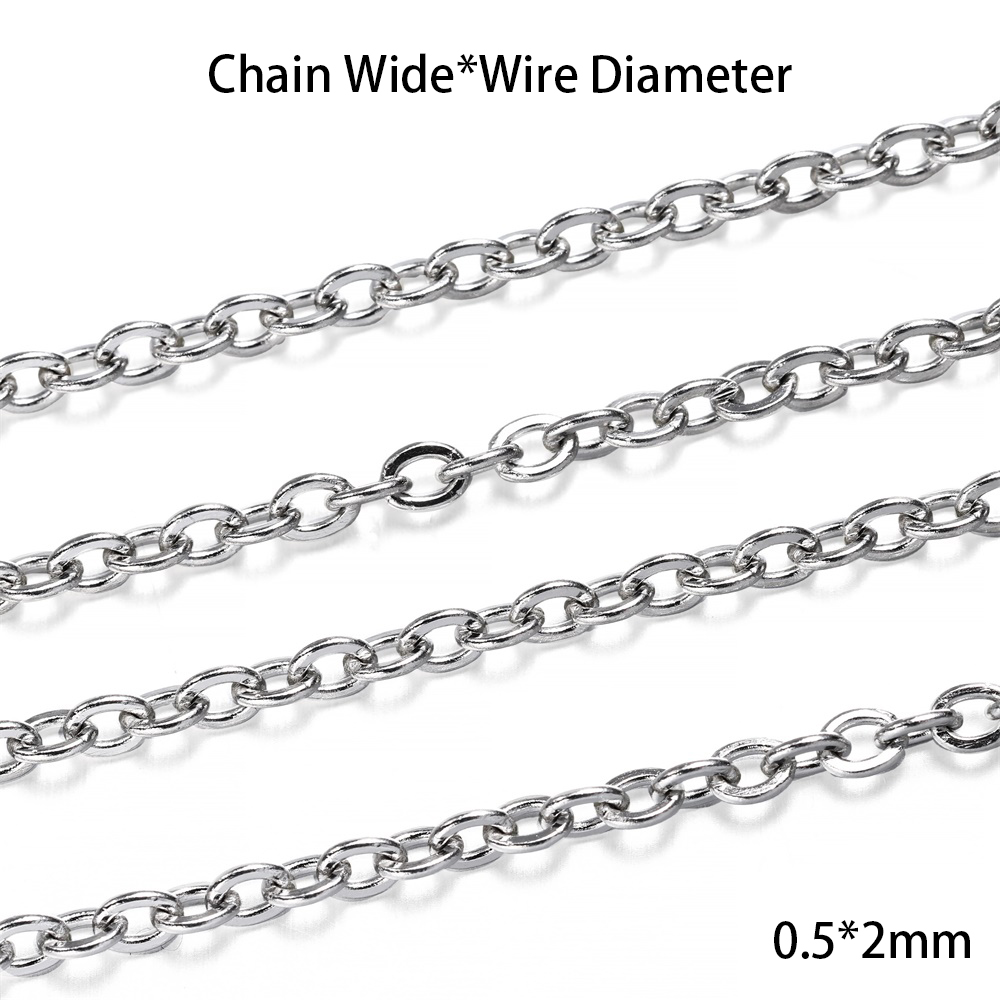 5Meters Never Fade Stainless Steel Multi Styles Ne... – Vicedeal