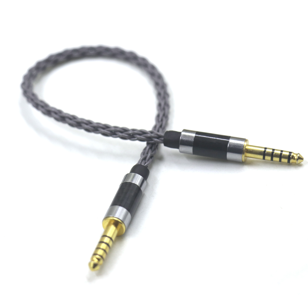 7N OCC Silver 4.4mm Balanced Male to 4.4mm Balance... – Grandado