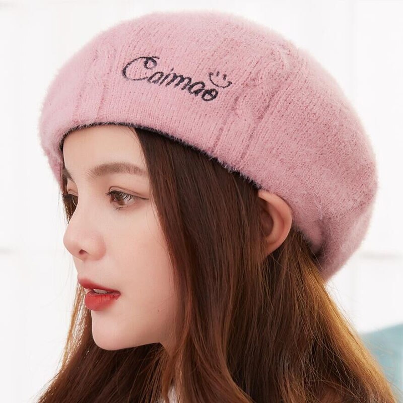 Guodong 003 vintage kvinnor varma baskermössor pum... – Grandado