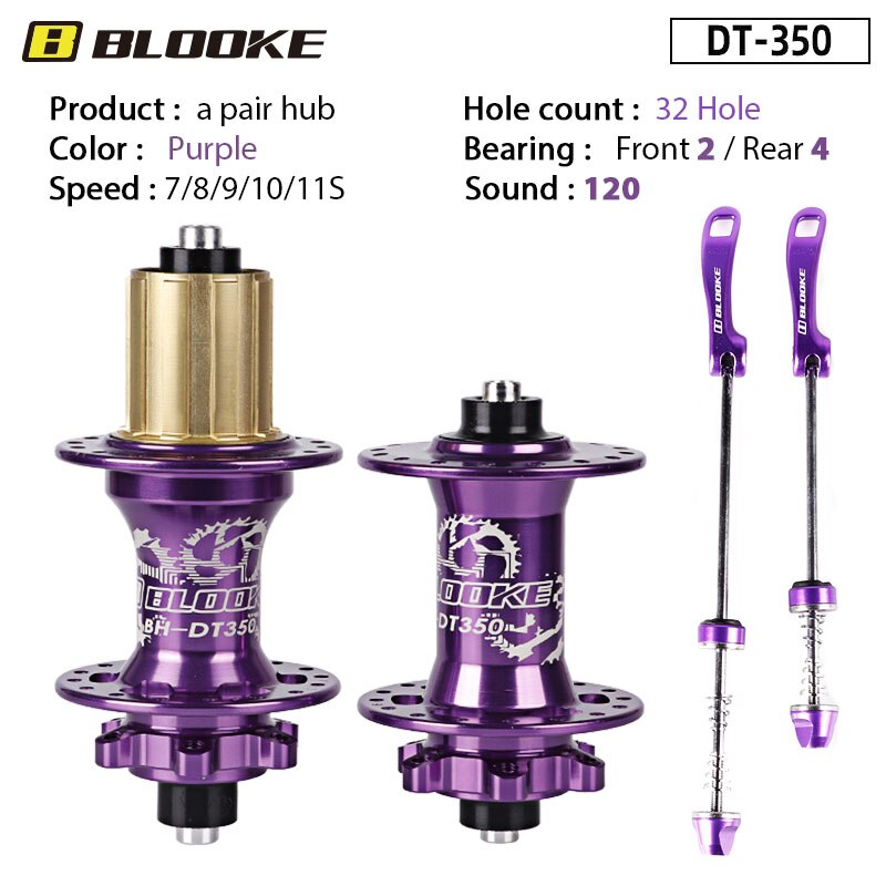 Blooke Hub DT350 Schijfrem Mtb Mountainbike Hub La... – Grandado