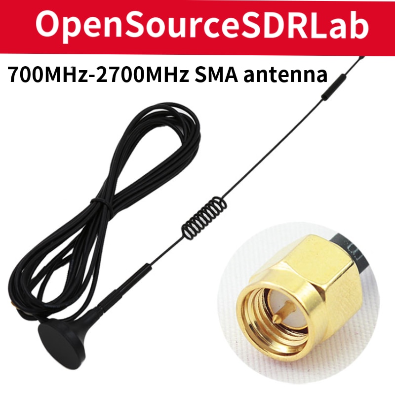 700MHz-2700MHz SMA Antenna for HackRF One – Grandado