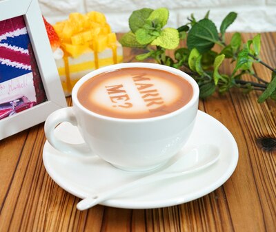 Food play doll prop coffee shop exhibit Coffee Cup... – Grandado