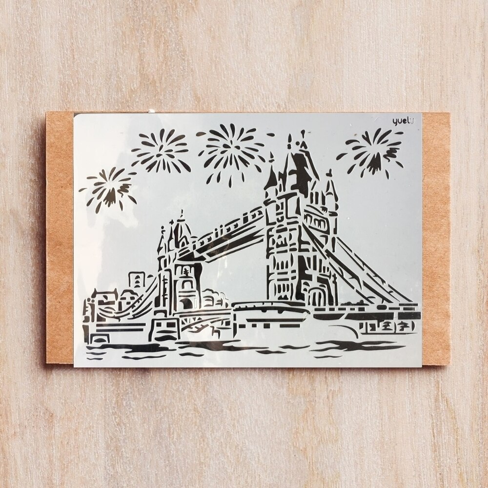 A4 French Words Vintage Mail Letter DIY Layering S... – Vicedeal