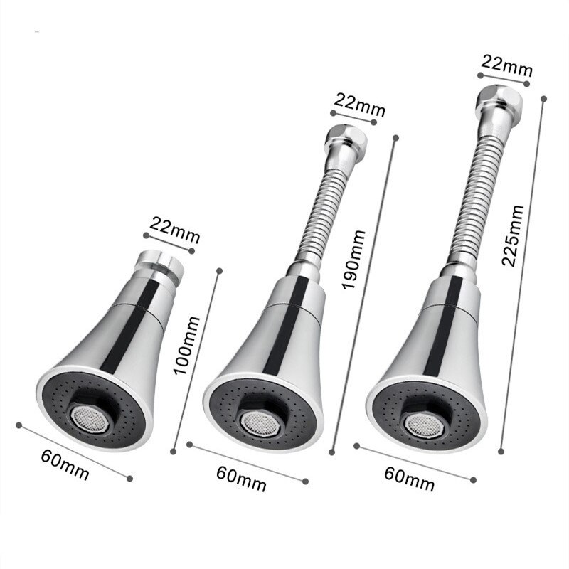 Pressurized faucet anti-splash head shower nozzle ... – Grandado