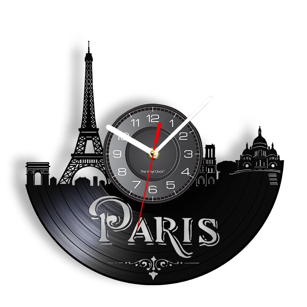 Paris Vintage Wall Clock For Living Room French Ho... – Grandado
