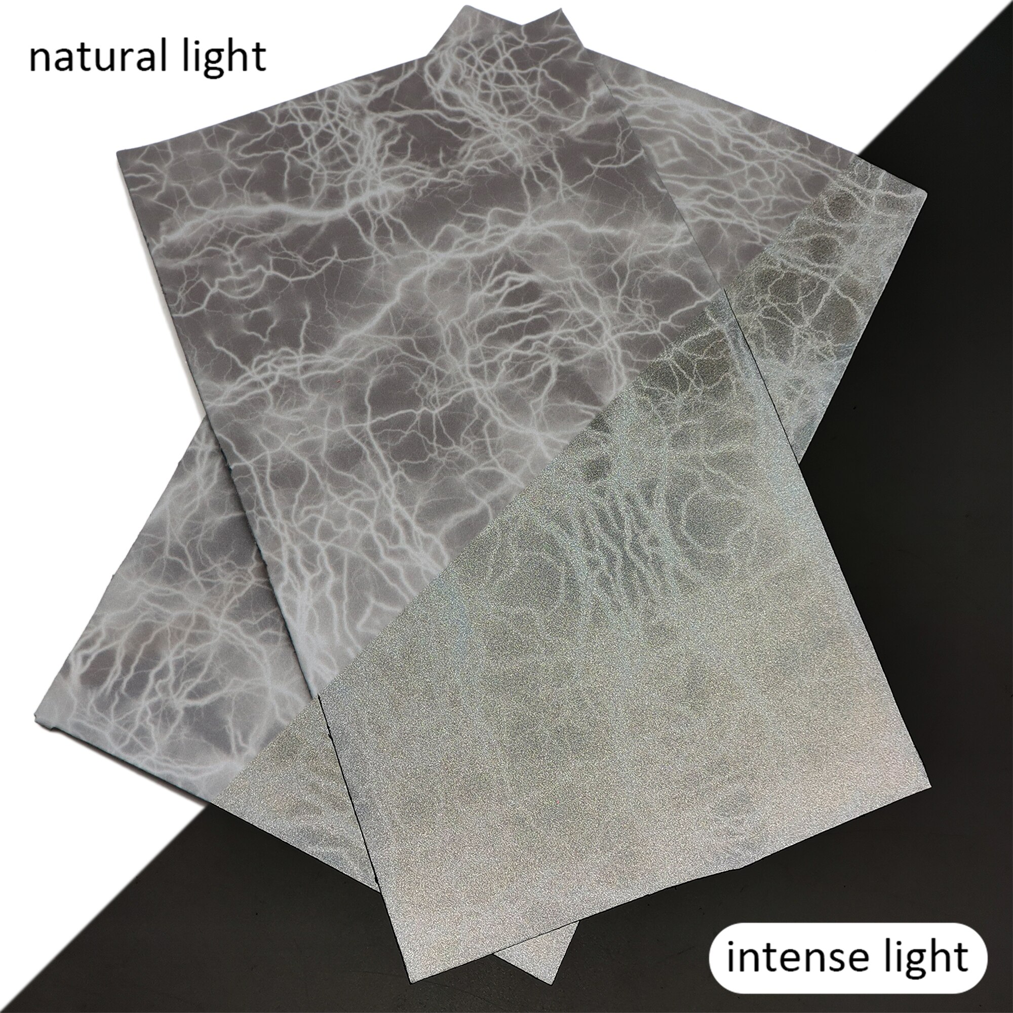 20*34cm Reflective Tie-dye Natural Bump Texture Sm... – Grandado