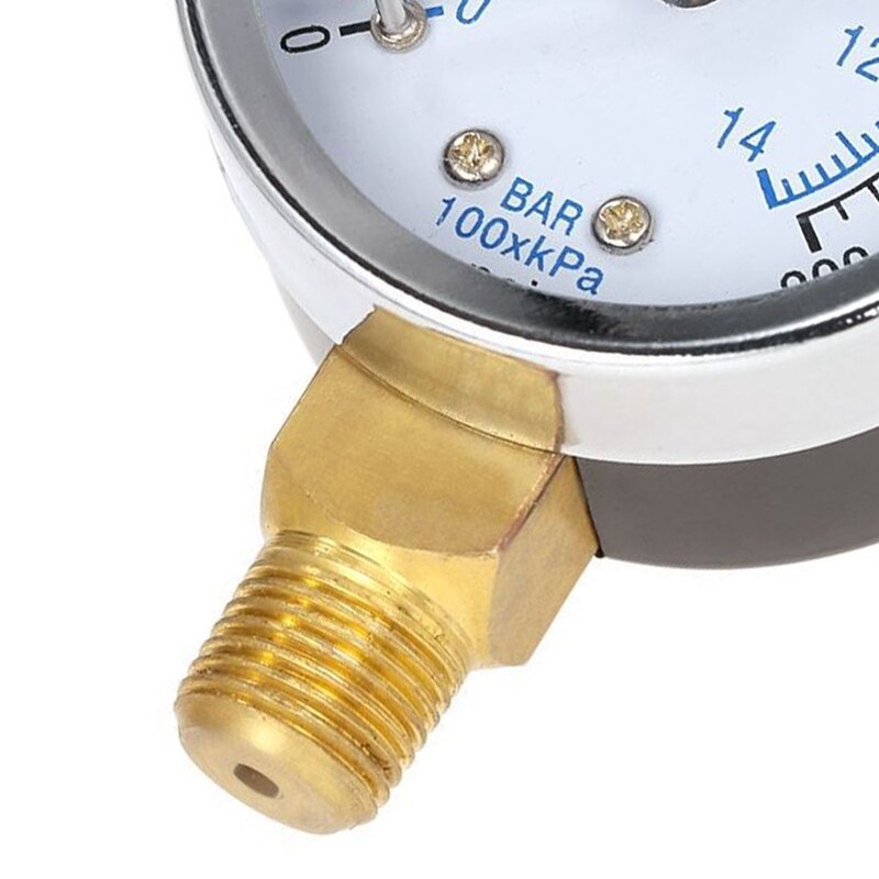Ts-40-14 Bar 0-200 Psi 0-14 Bar Manometer 1/8 Männ... – Grandado