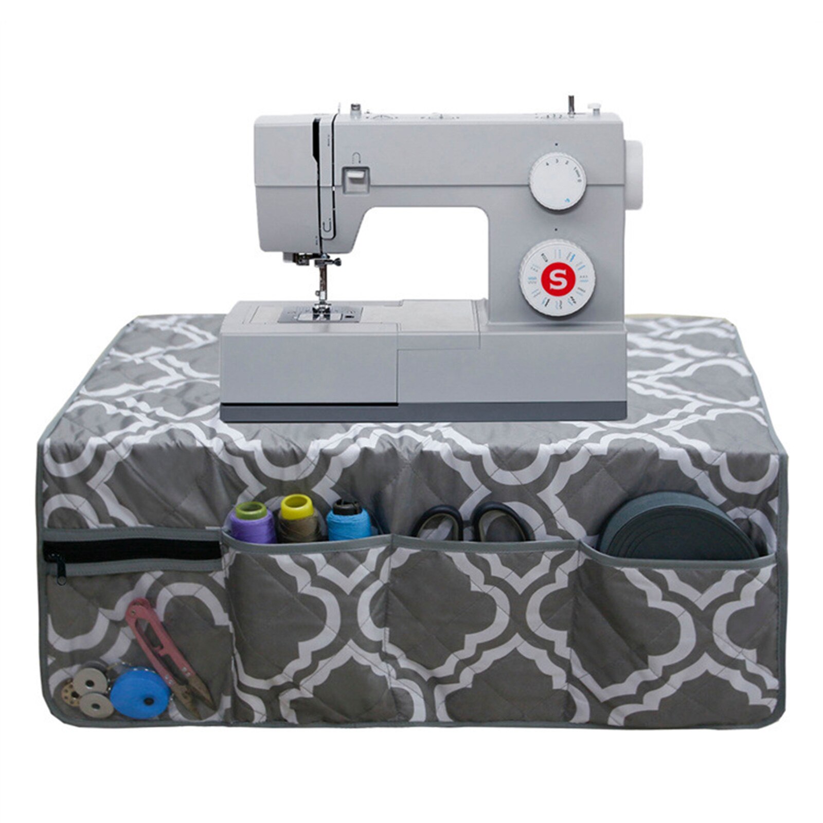 Sewing Machine Pad with Pockets for Table Sewing M... – Grandado