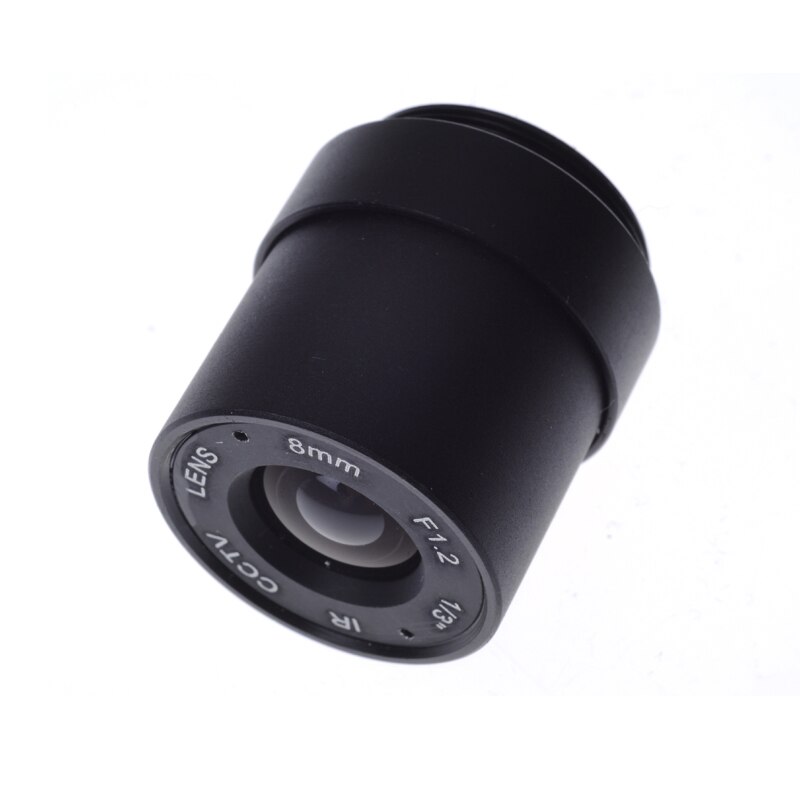 CCTV CS LENS 8mm 40degrees 1/3" F1.2 CCTV Fix... – Vicedeal