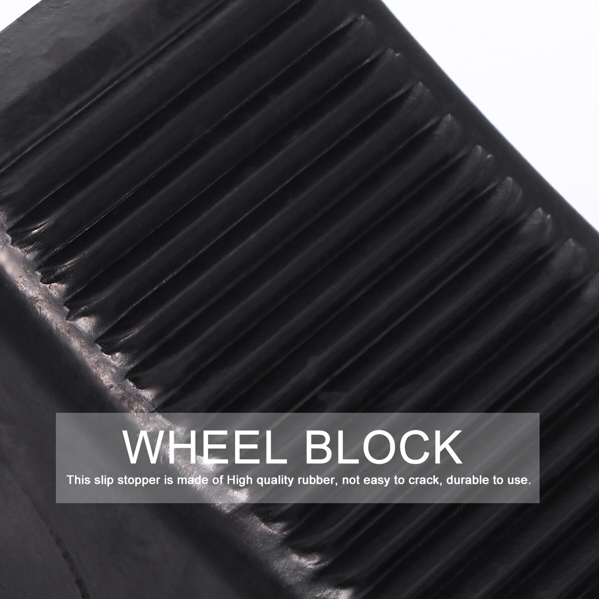 Rubber Wheel Chock Heavy Duty Block Kerb Ramp For ... – Vicedeal