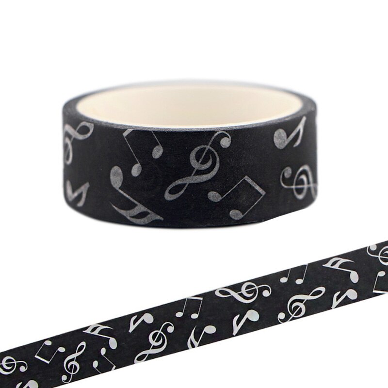 CA331 15mm X 5m Musical notes Art Washi Tape Paper... – Grandado