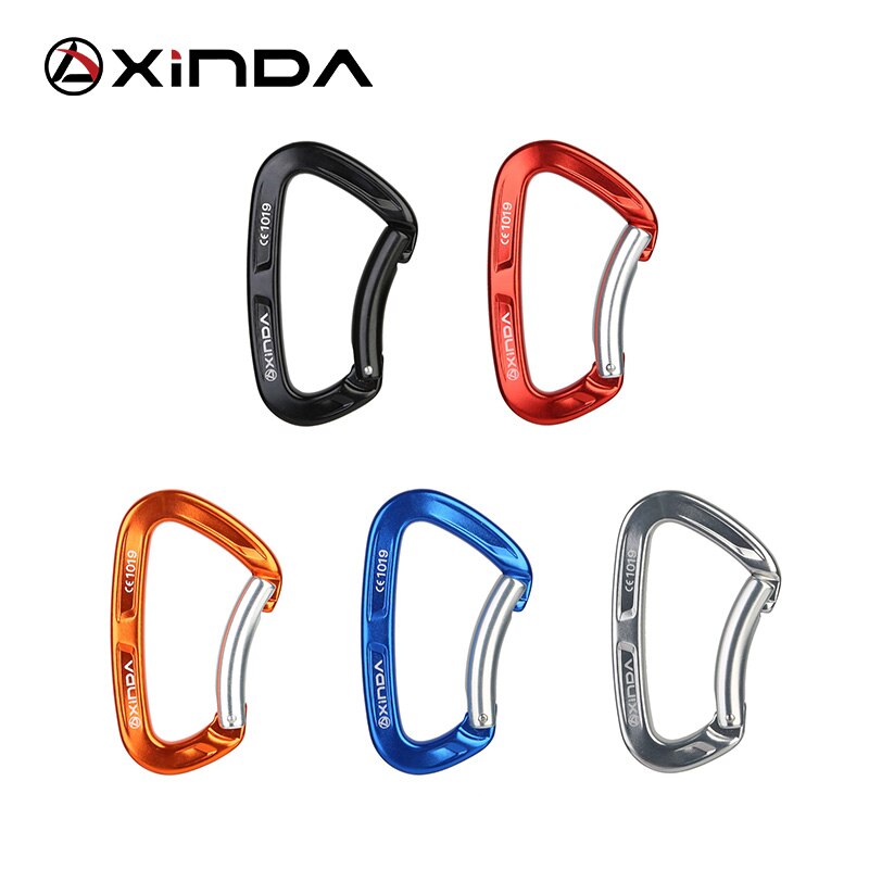 XINDA 25KN Rock Climbing Bent Quickdraw Spring-loa... – Vicedeal
