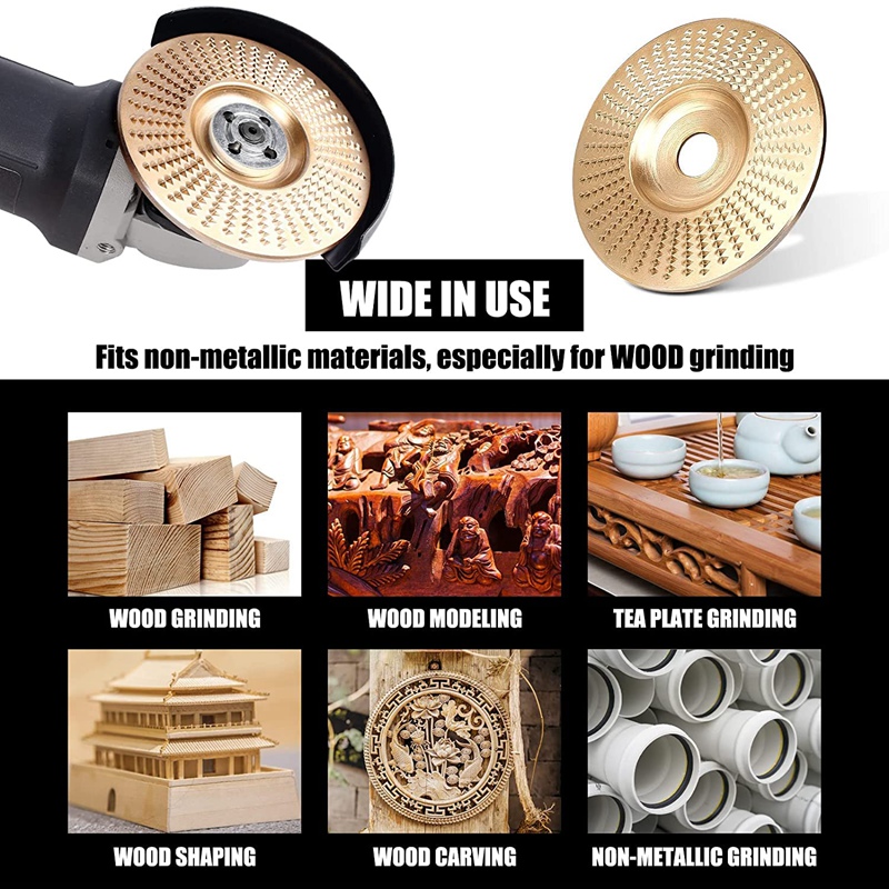 Wood Carving Discs Set Angle Grinder Wood Carving ... – Vicedeal