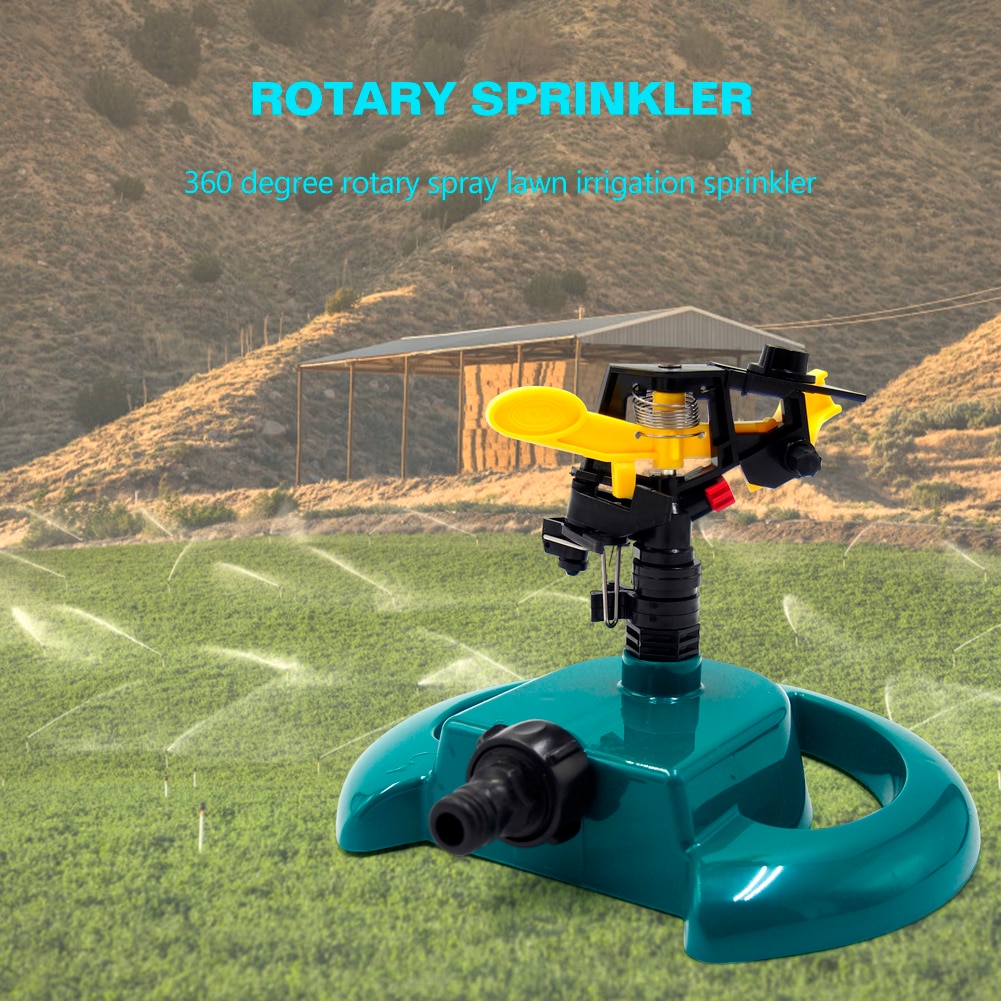 Automatic 360 Rotating Garden Water Sprinklers Adj... – Grandado