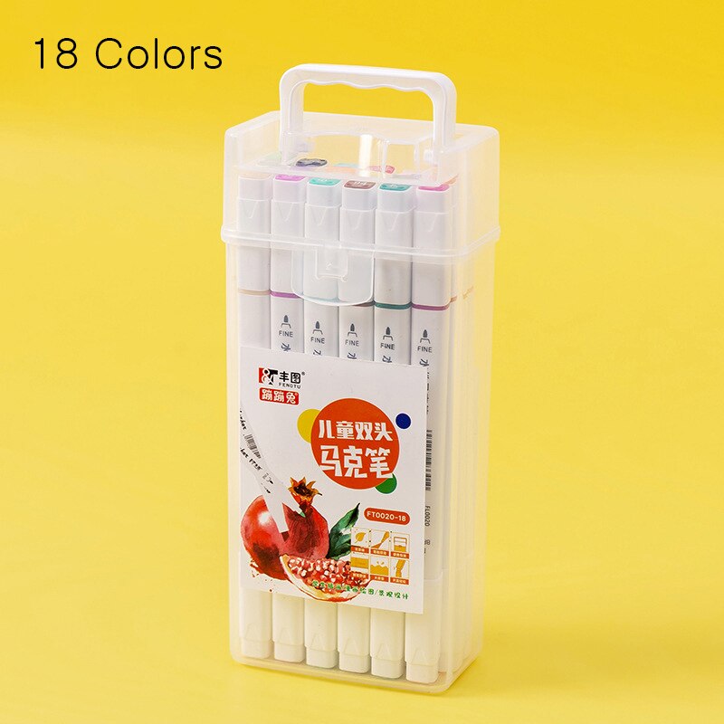 Double-line marker pen art pen marker pen outlet s... – Vicedeal