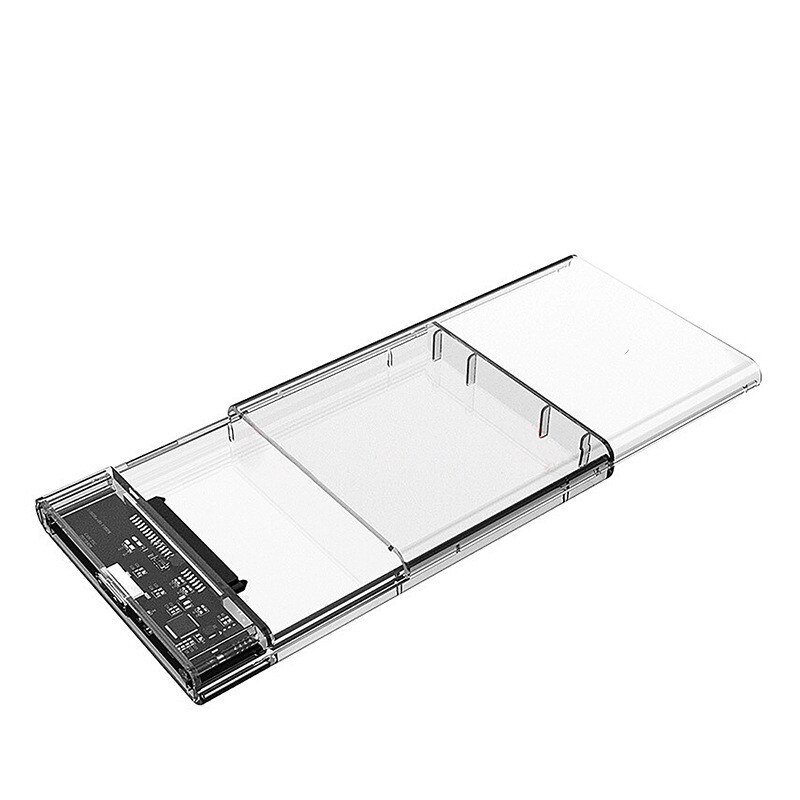 Transparent Mobile Hard Disk Box 2.5 Inch USB3.0 S... – Grandado