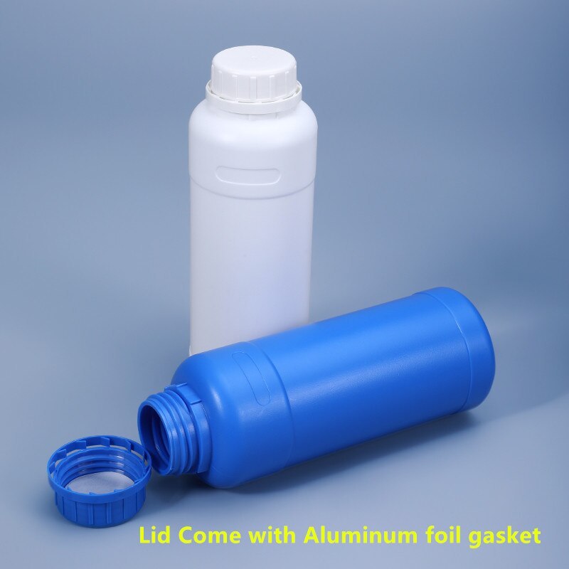 Botella redonda vacía de 500ML con tapa, contenedo... – Grandado