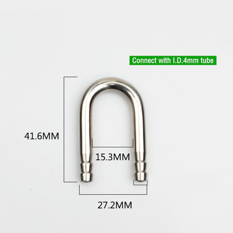 1Pc U Vorm Connectors Met 1M Luchtslang 4*6Mm Zuur... – Grandado